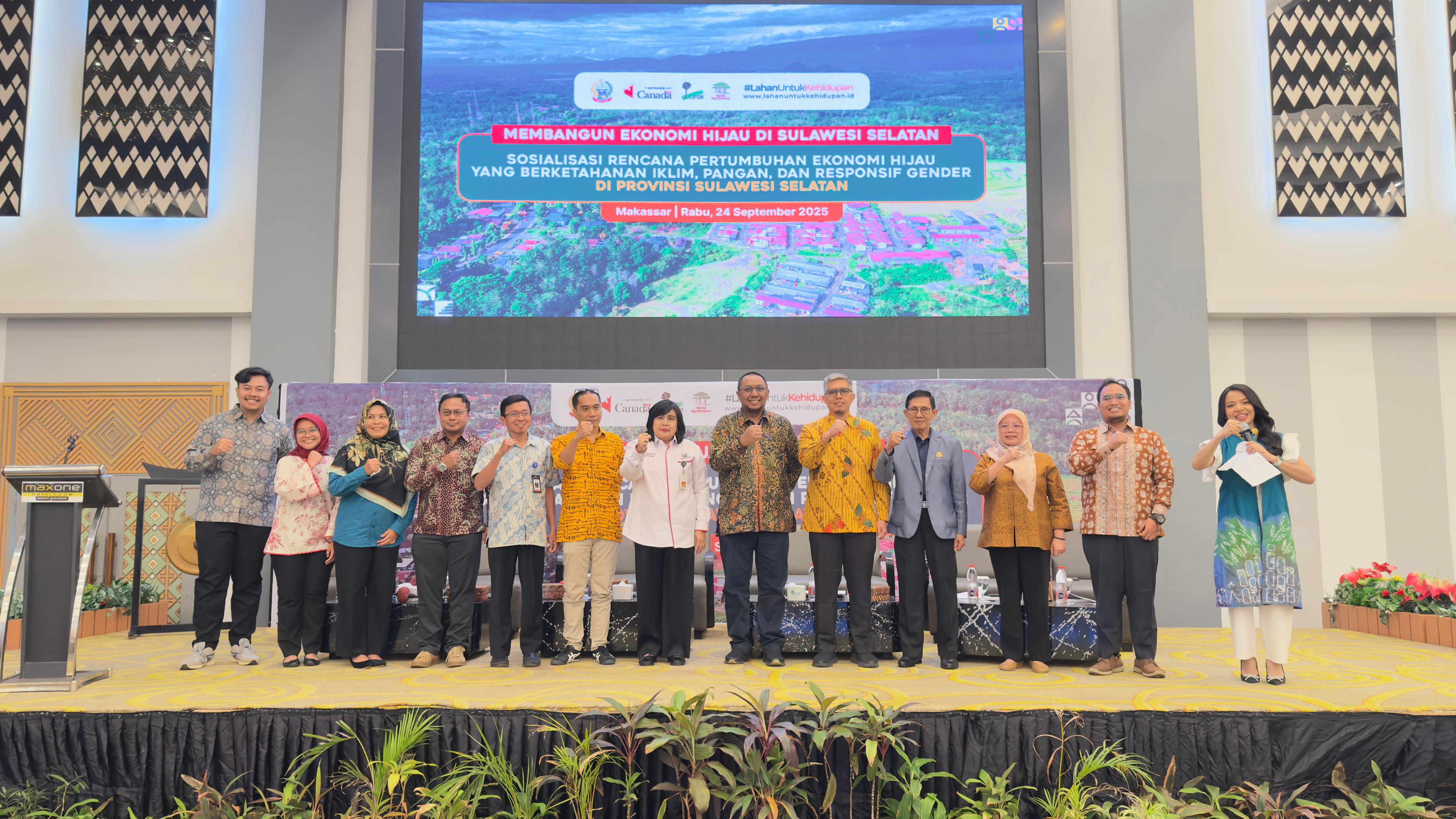Lokakarya Sosialisasi Rencana Induk dan Peta Jalan Pertumbuhan Ekonomi Hijau (GGP) Provinsi ...